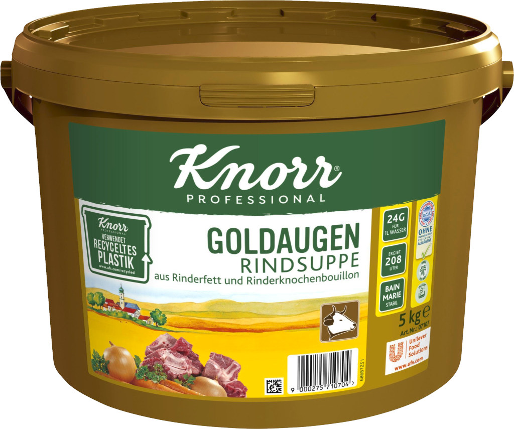 "Knorr" Rindfleischsuppe (5 kg/Kübel) | L-0930