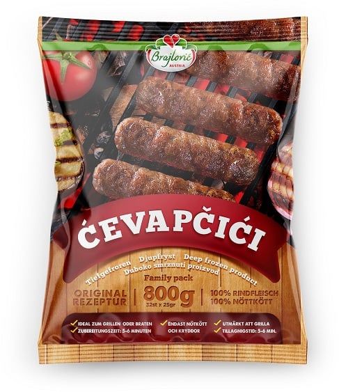 TK - "Brajlovic" Cevapcici (800g/sack, #10) | TK-068